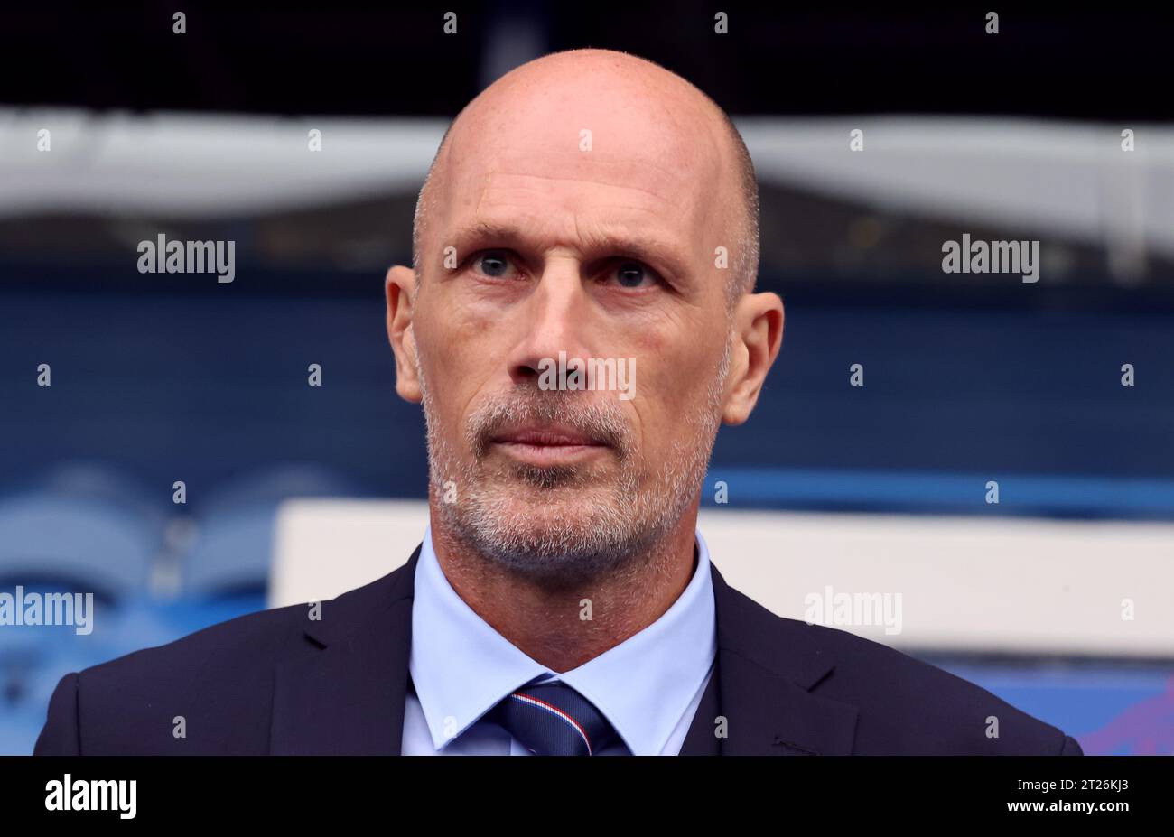 New Rangers manager Philippe Clement after a press conference at Ibrox ...