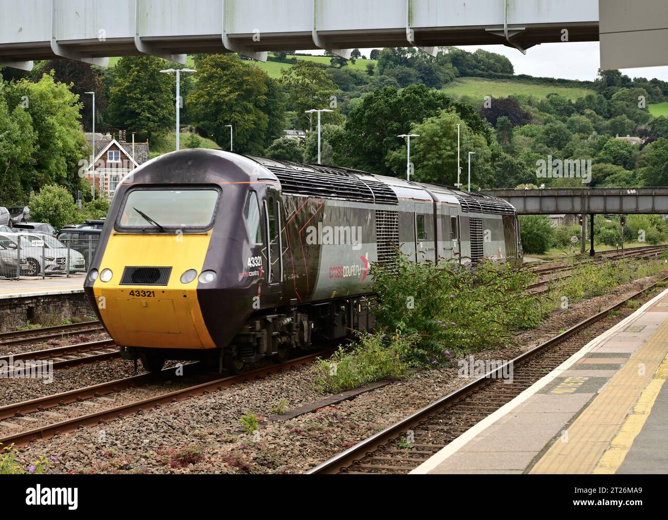 Back to back CrossCountry power cars 43321 and 43357 passing through ...
