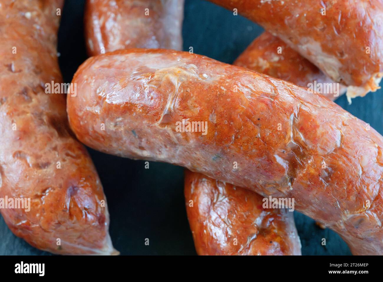 A close-up photograph of a Nduja sausage Stock Photo - Alamy