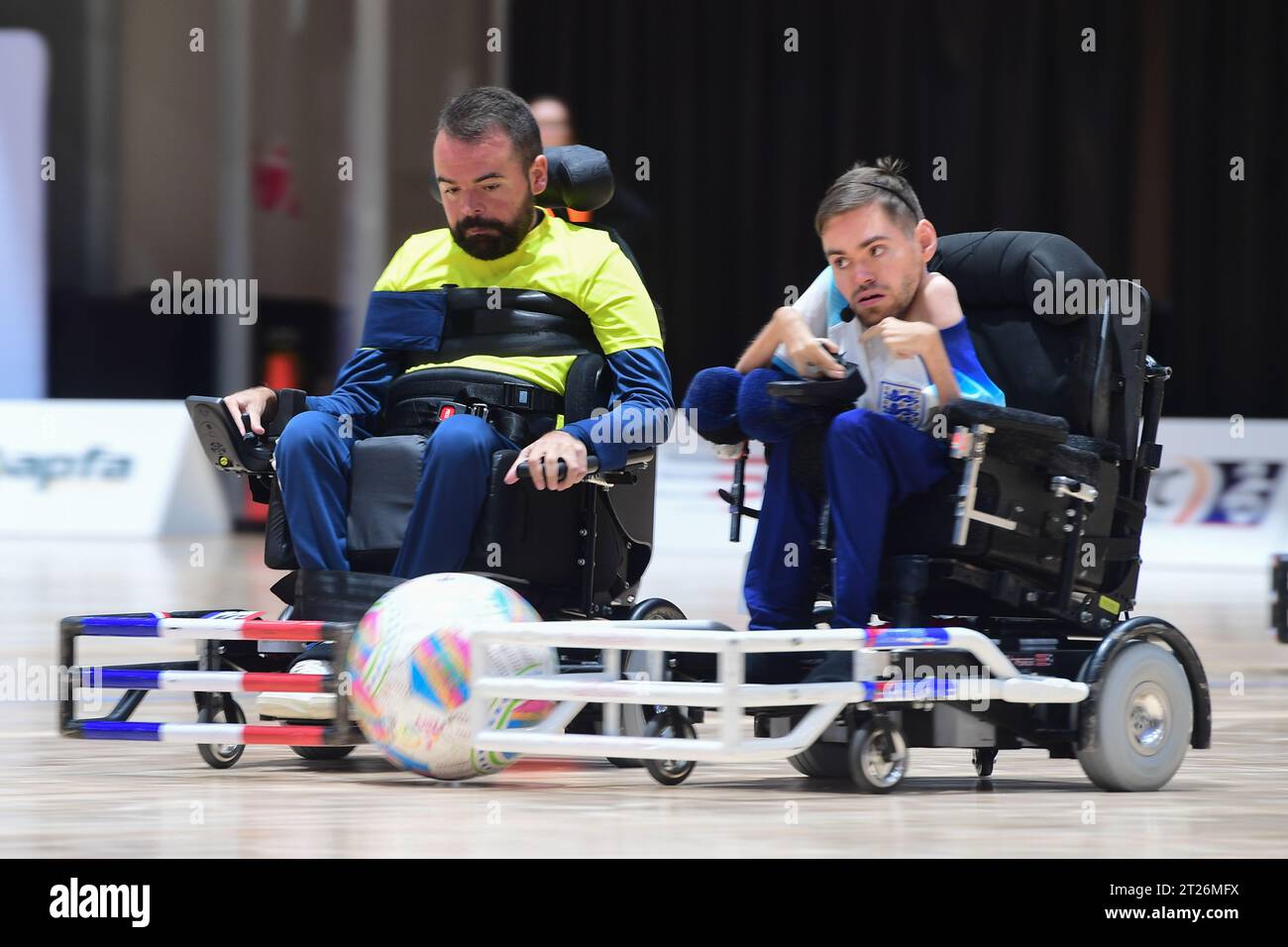 Sydney, Australia. 17th Oct, 2023. Erwan Conq (L) of the France ...