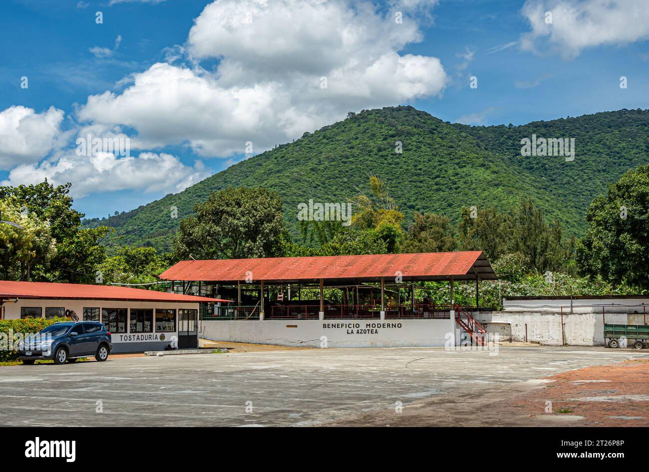 Guatemala, La Antigua - July 20, 2023: Finca La Azotea museums. empty ...