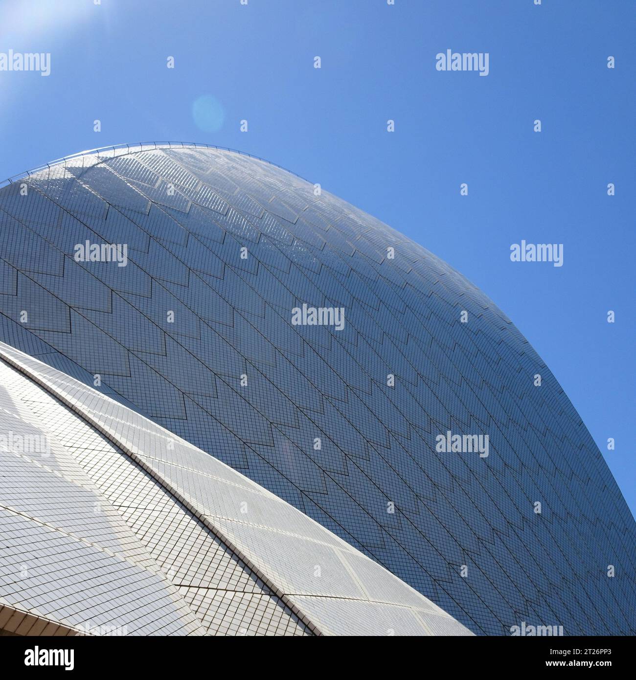 Sydney, Australia - Vebruar 02, 2018: Fragment of roof of Sydney Opera ...