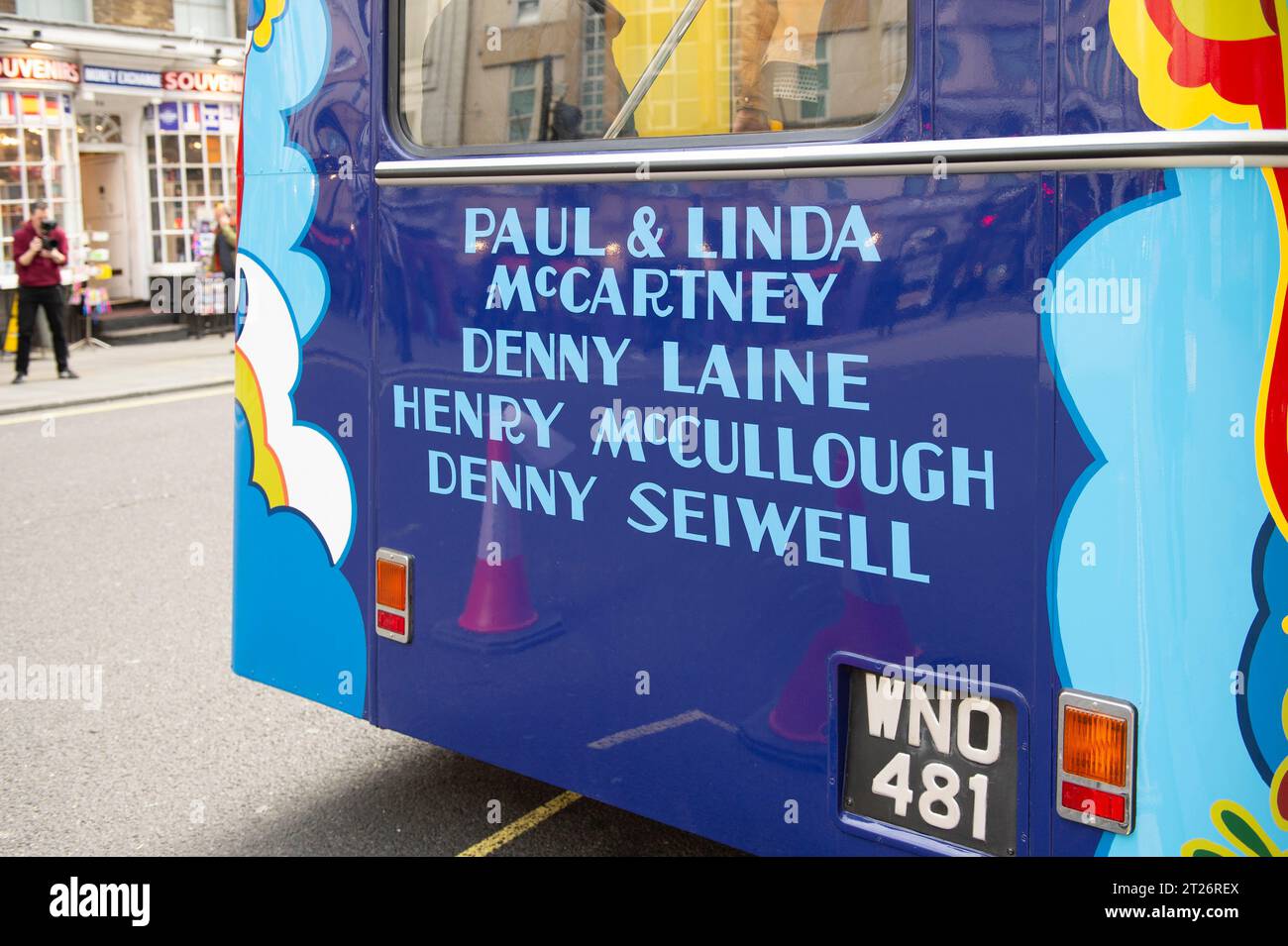 Paul mccartney 1972 wings tour bus hi-res stock photography and images ...