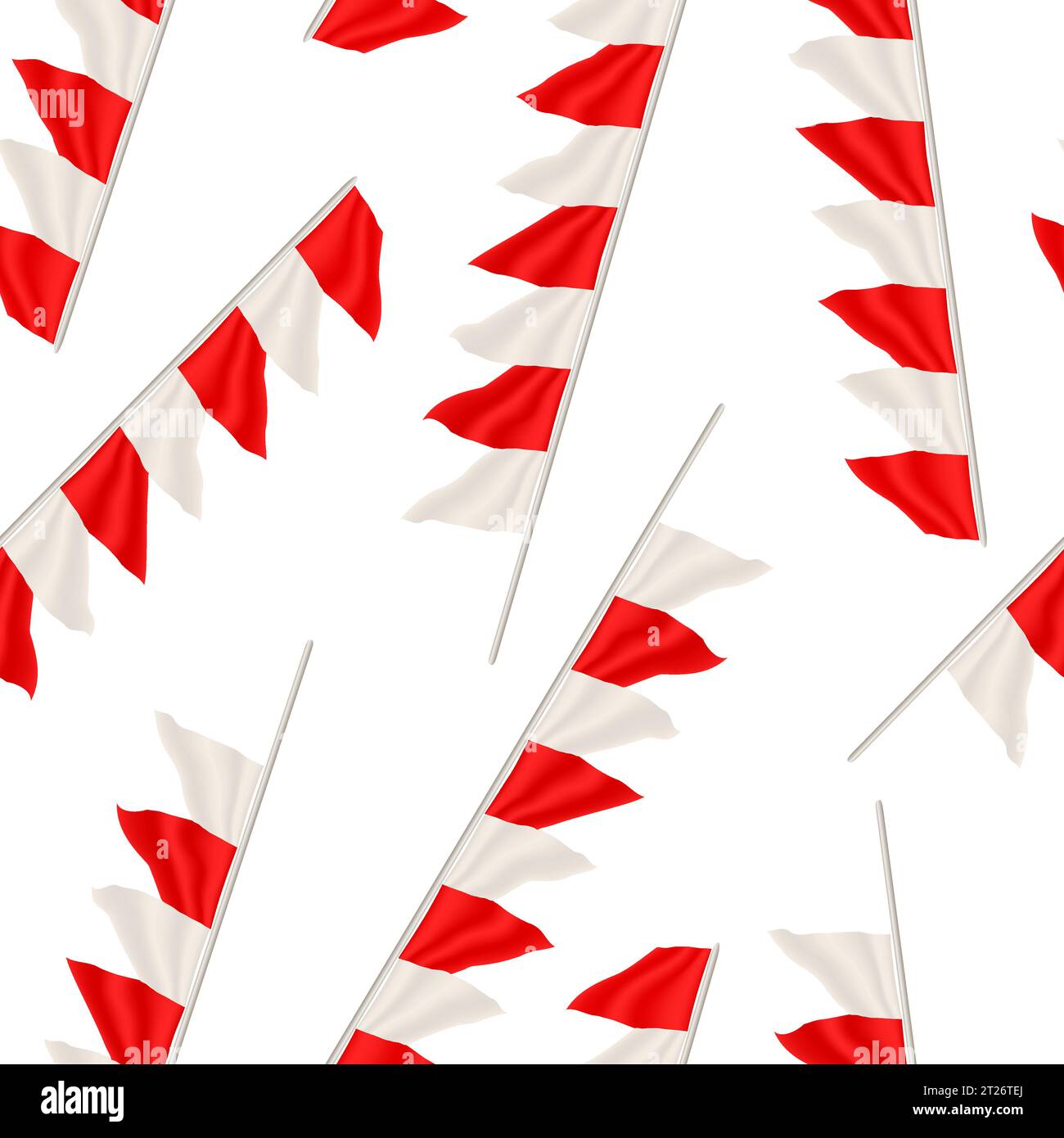 Happy indonesia Independence Day, 17 august 1945 design with flag ribbon. indonesian flag ...