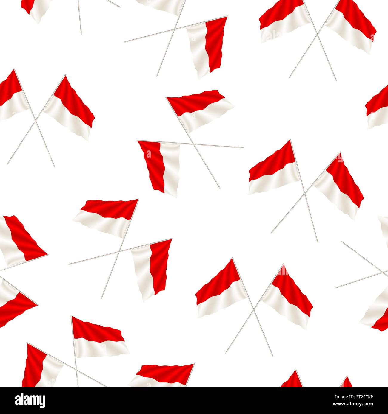 Happy indonesia Independence Day, 17 august 1945 design with flag ribbon. indonesian flag ...