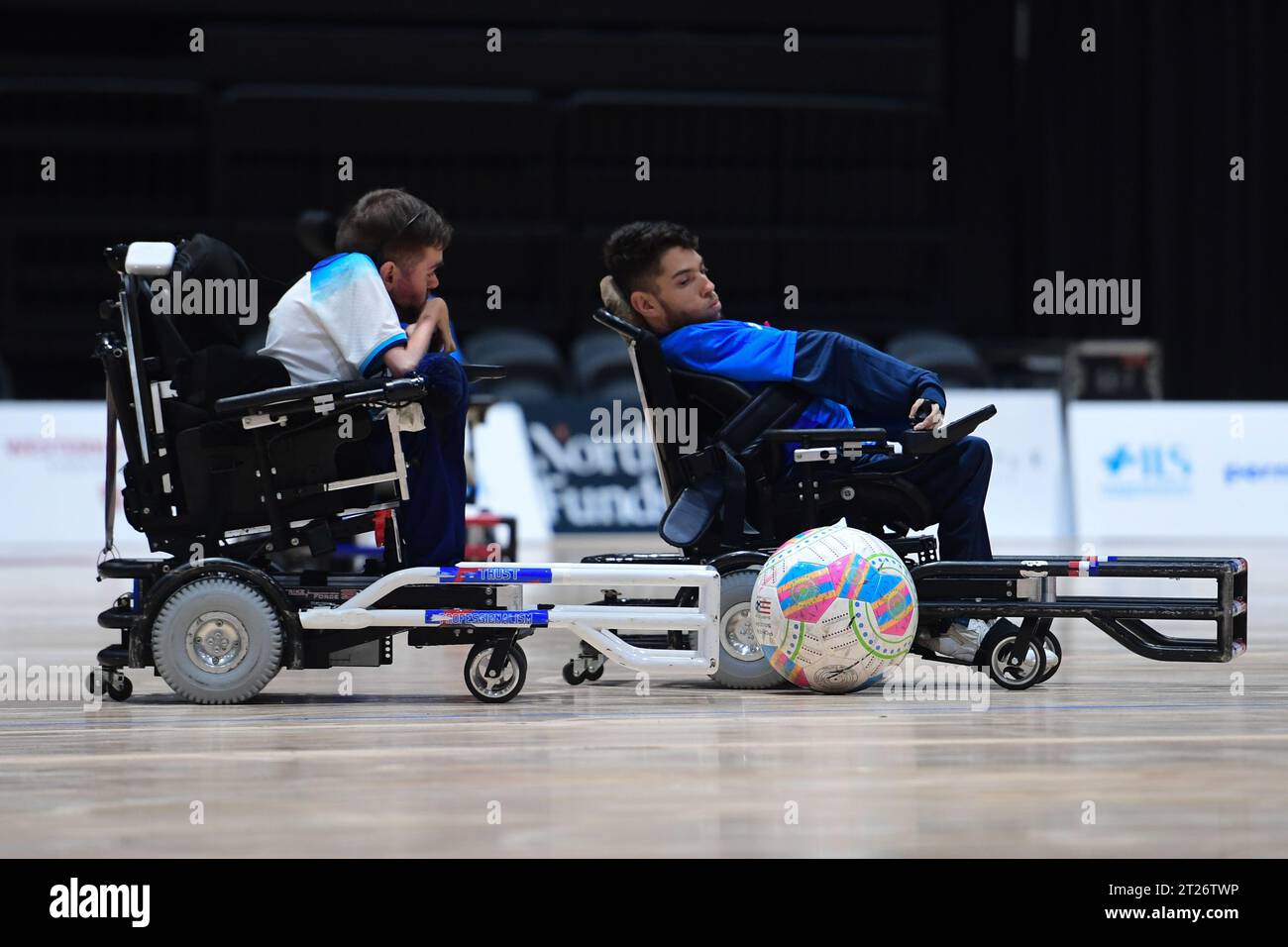 Sydney, Australia. 17th Oct, 2023. Marcus Harrison (L) of the England ...