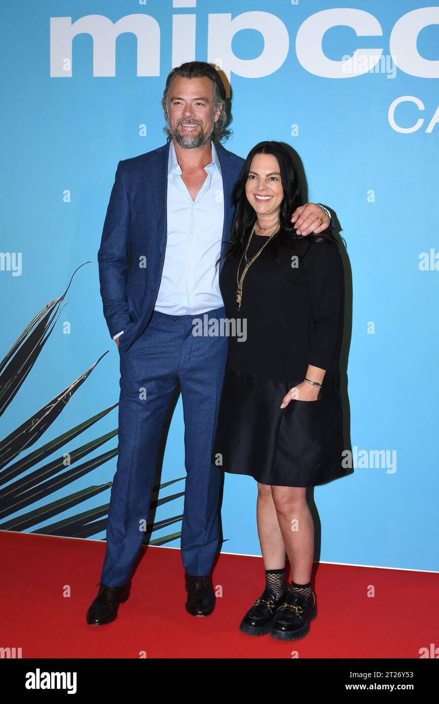 Opening Night Party - MIPCOM 2023 CANNES, FRANCE - OCTOBER 16:Josh ...