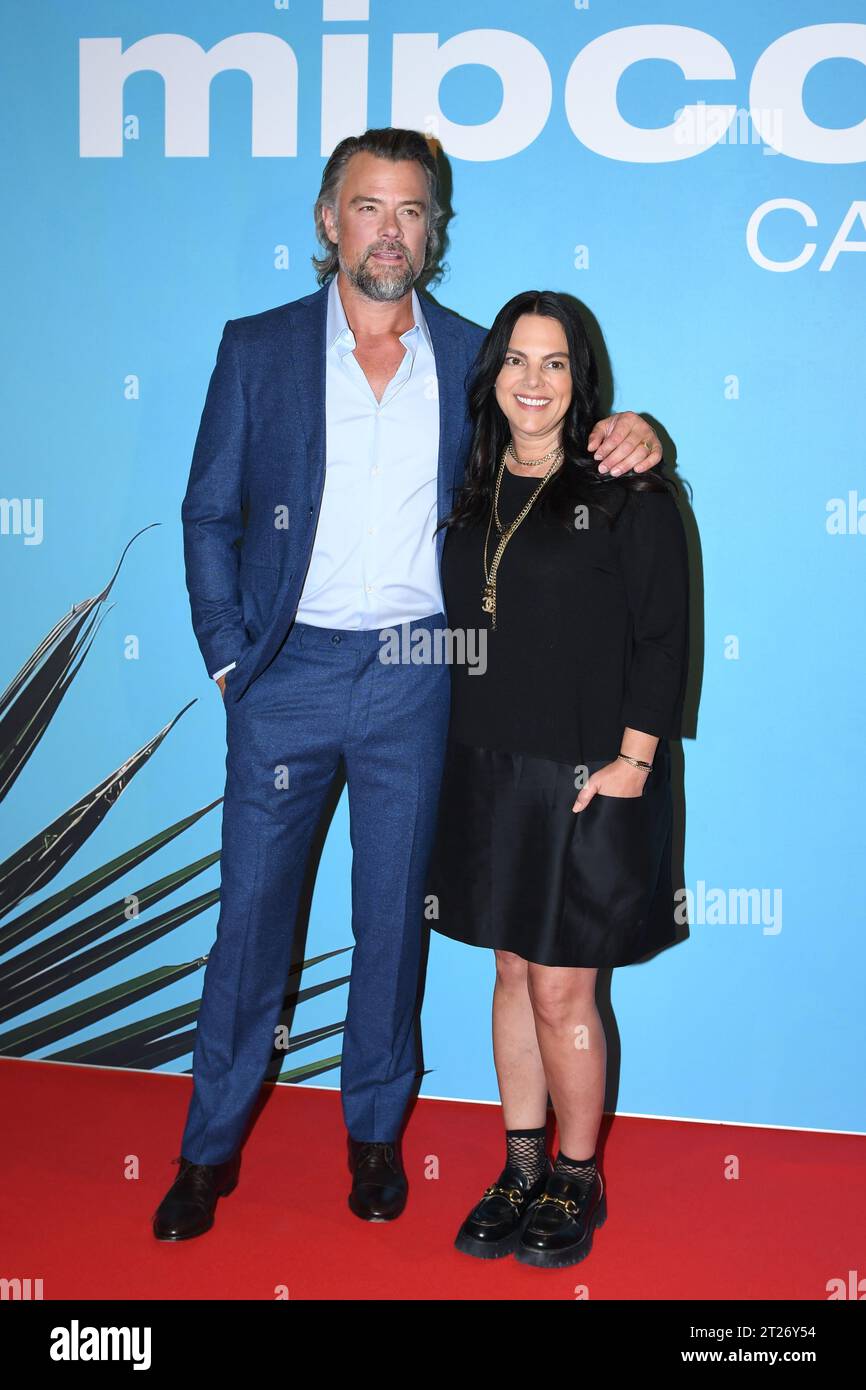 Opening Night Party - MIPCOM 2023 CANNES, FRANCE - OCTOBER 16:Josh ...