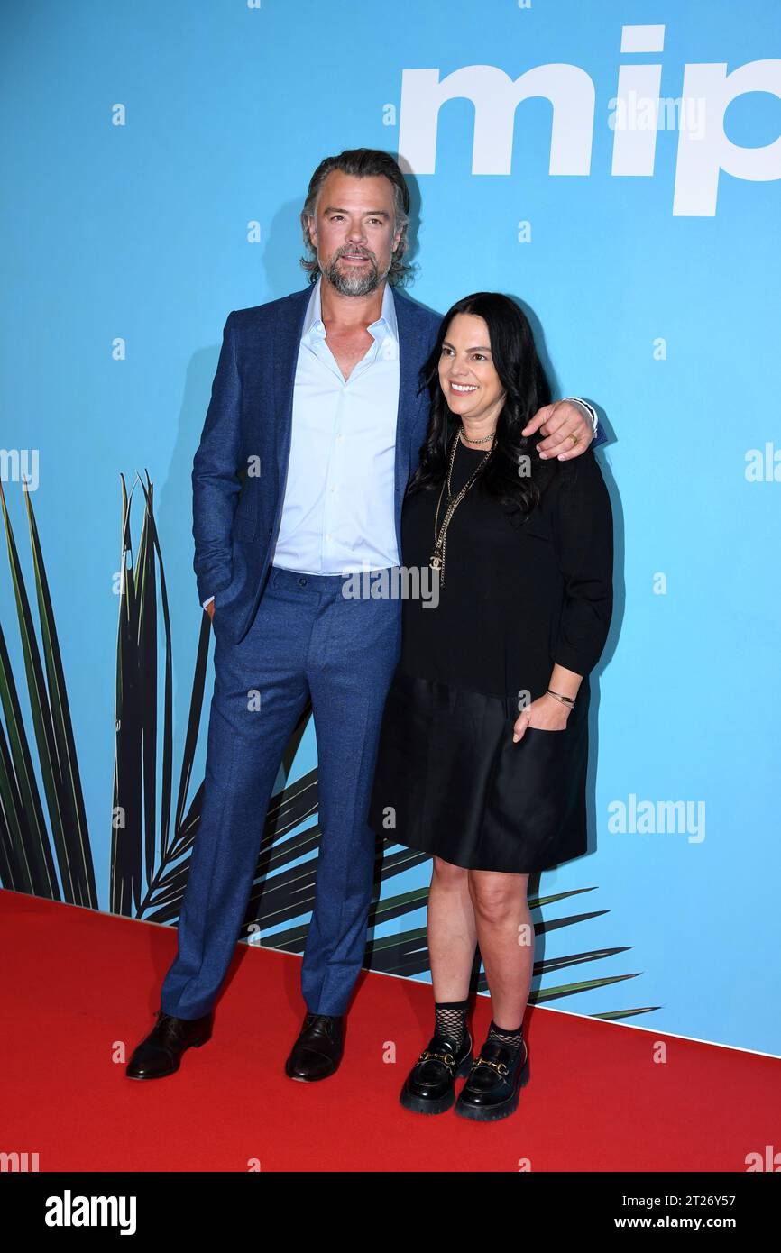 Opening Night Party - MIPCOM 2023 CANNES, FRANCE - OCTOBER 16:Josh ...