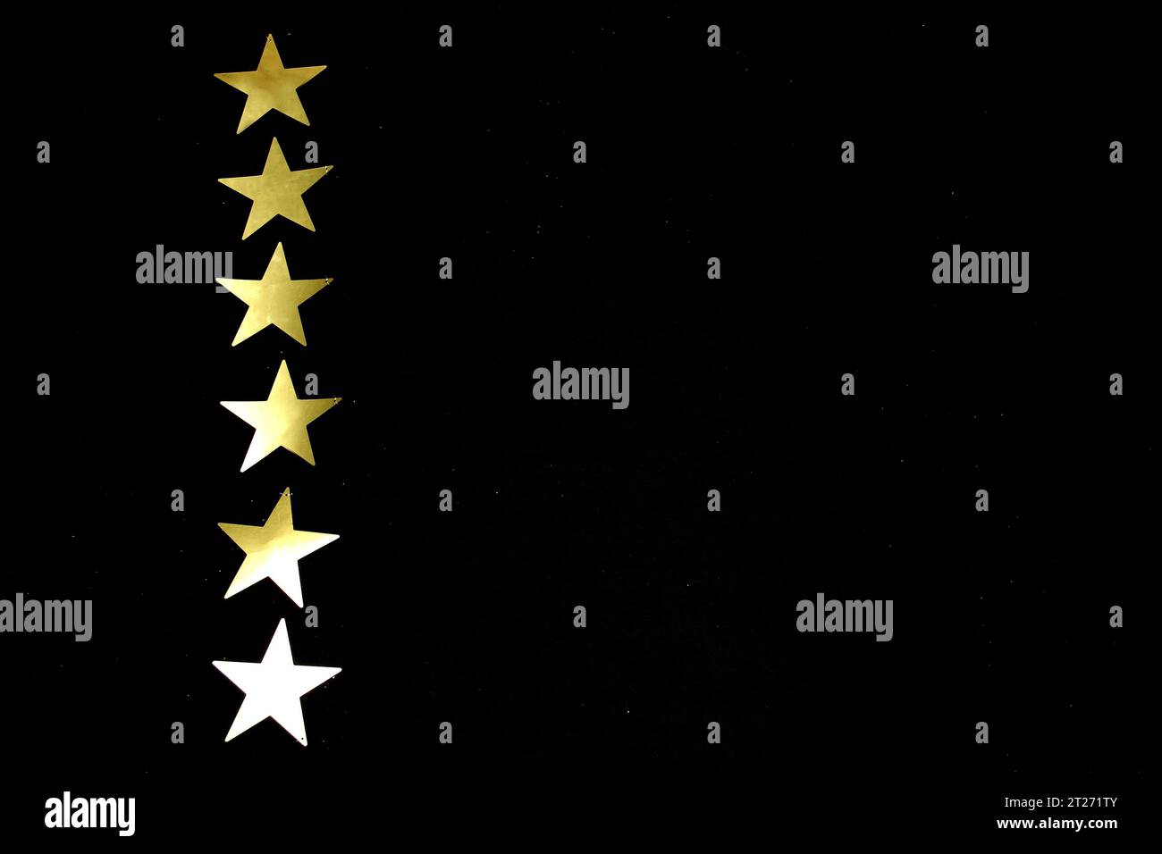 Sparkling stars as decorated frame for Christmas messages with ...