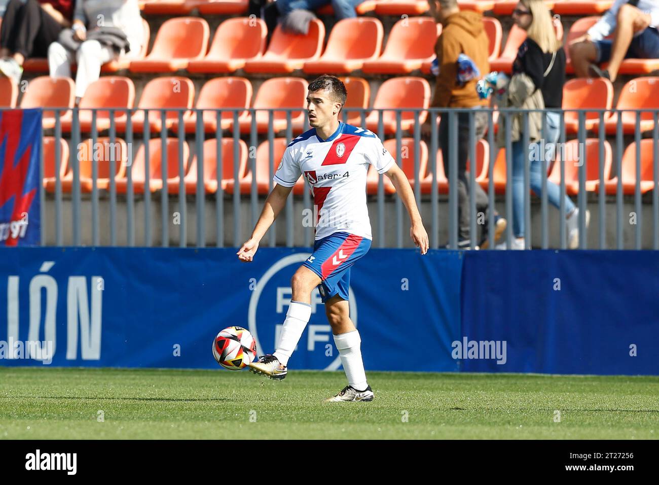 Majadahonda, Spain. 14th Oct, 2023. Sergio Camacho (RayoMajadahonda ...