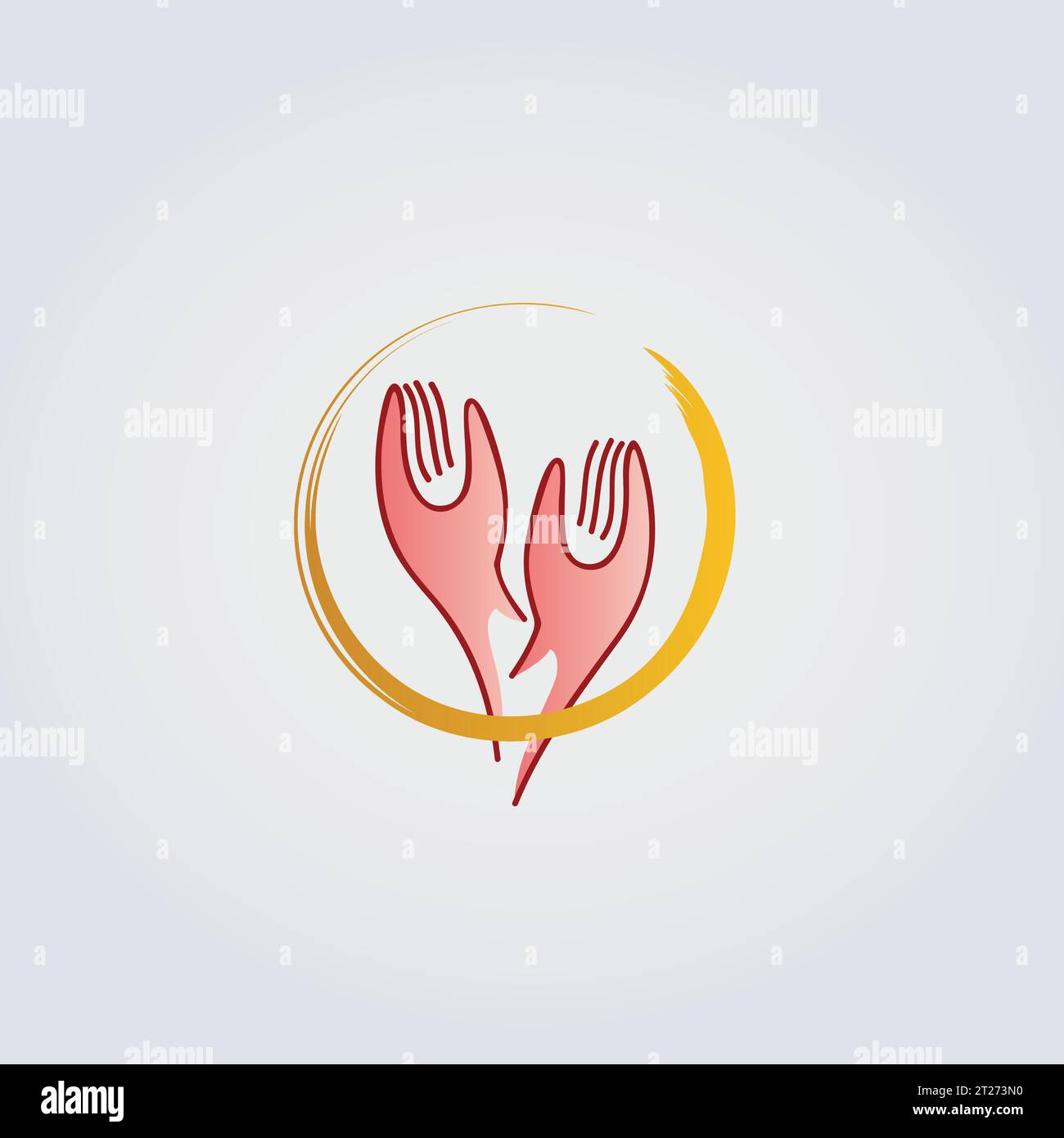 Hands together thinking Stock Vector Images - Alamy