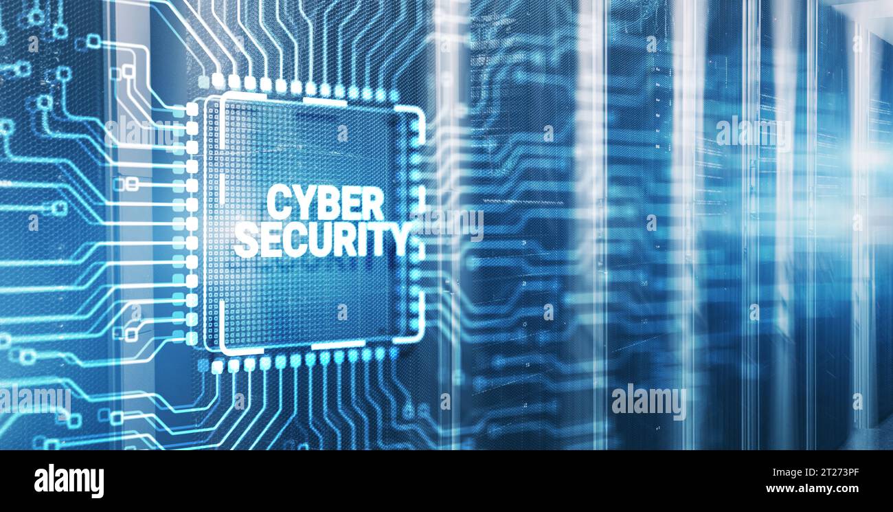 Cyber Security Data Protection Business Privacy concept. 3d Electronic ...