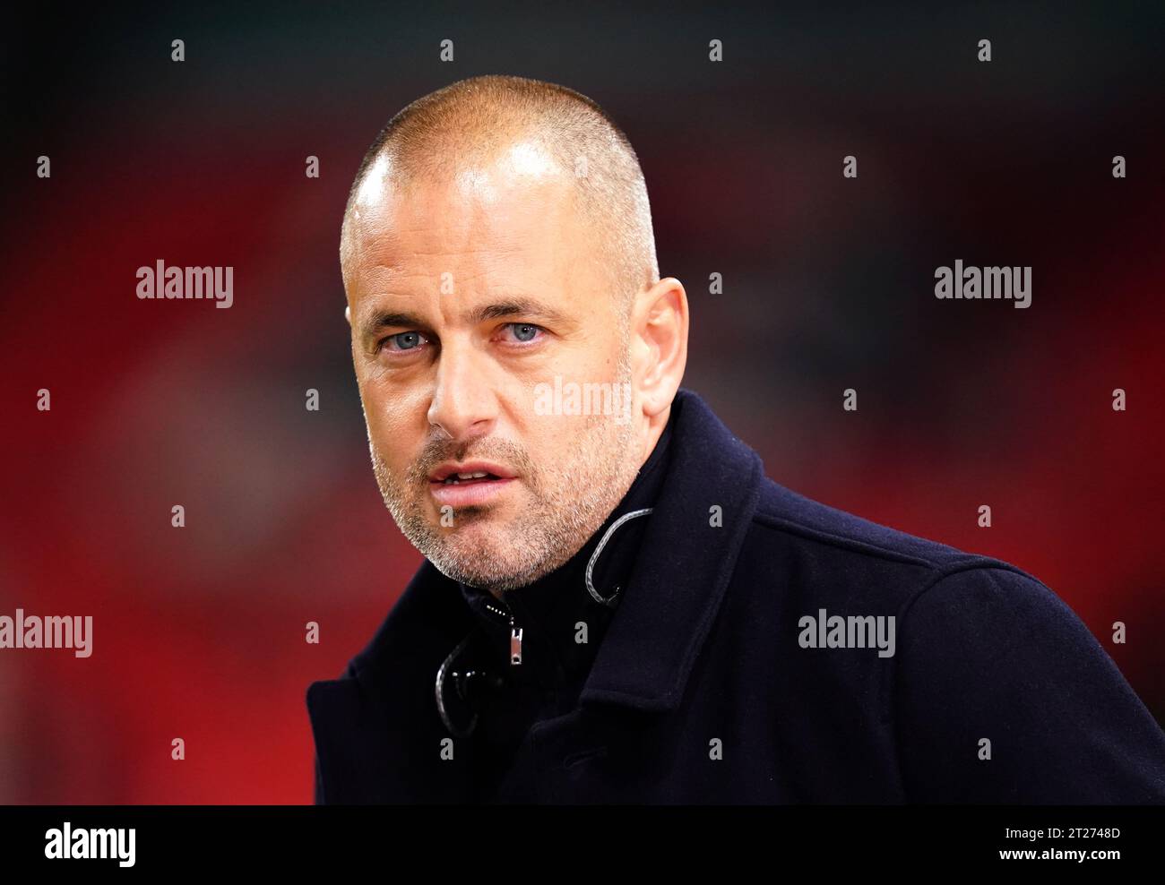 Sports pundit Joe Cole ahead of the UEFA Euro 2024 qualifying match at ...