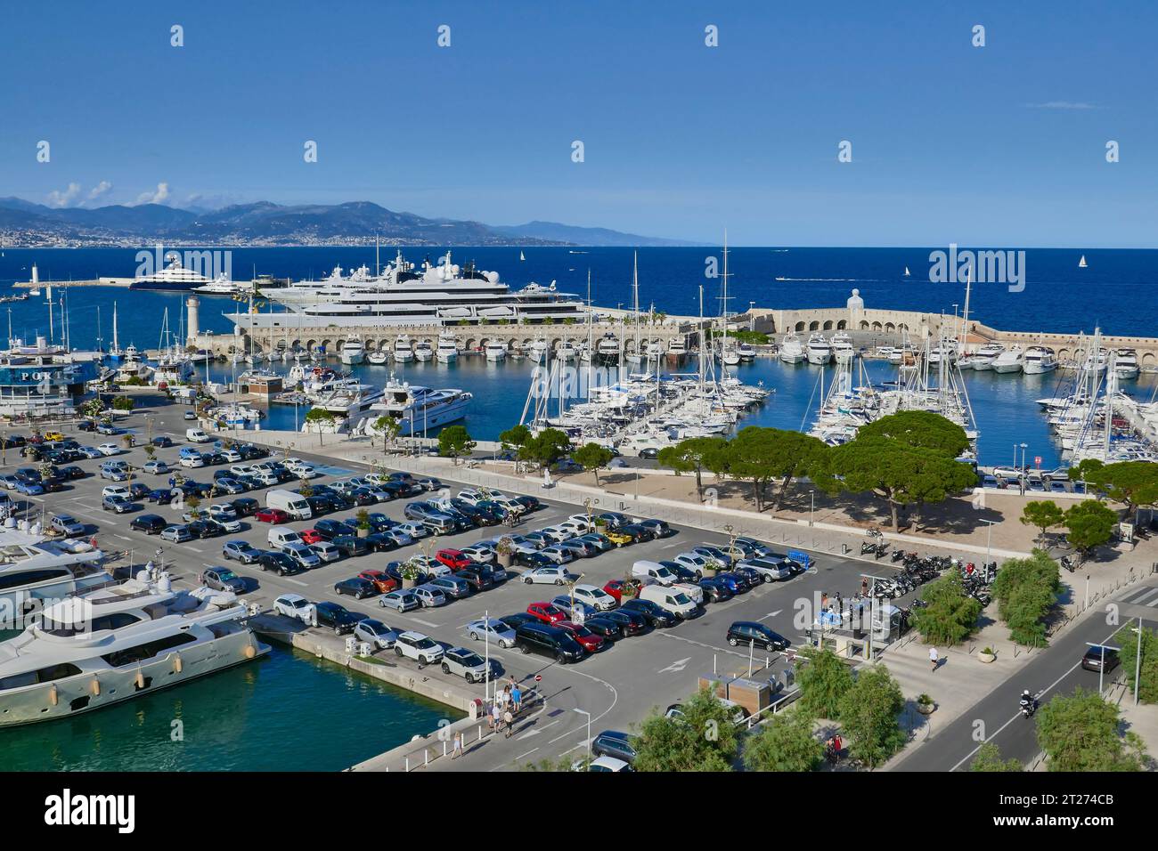 Antibes port vauban hi-res stock photography and images - Alamy