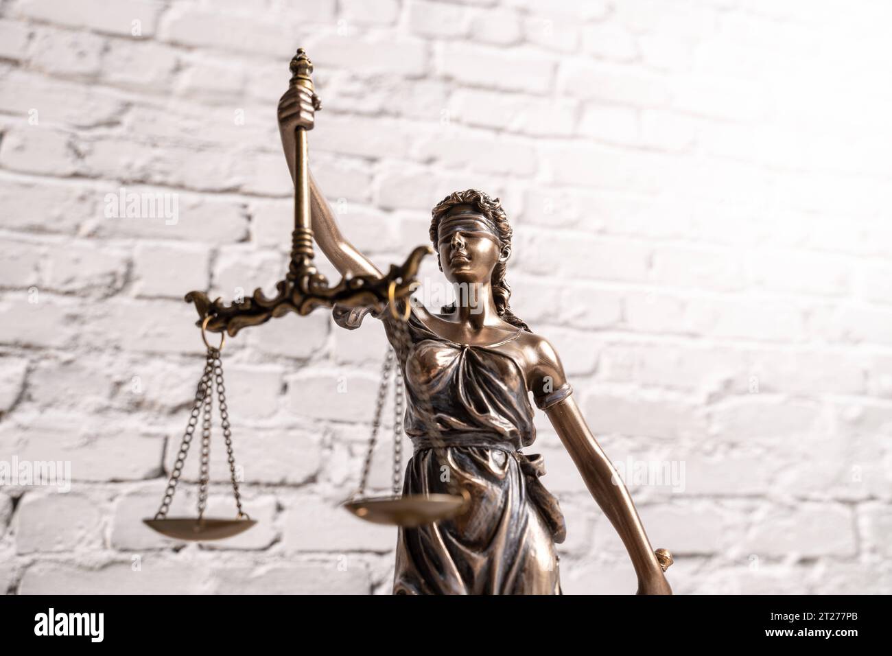 Augsburg, Bavaria, Germany. 16th Oct, 2023. Justitia figure in front of ...