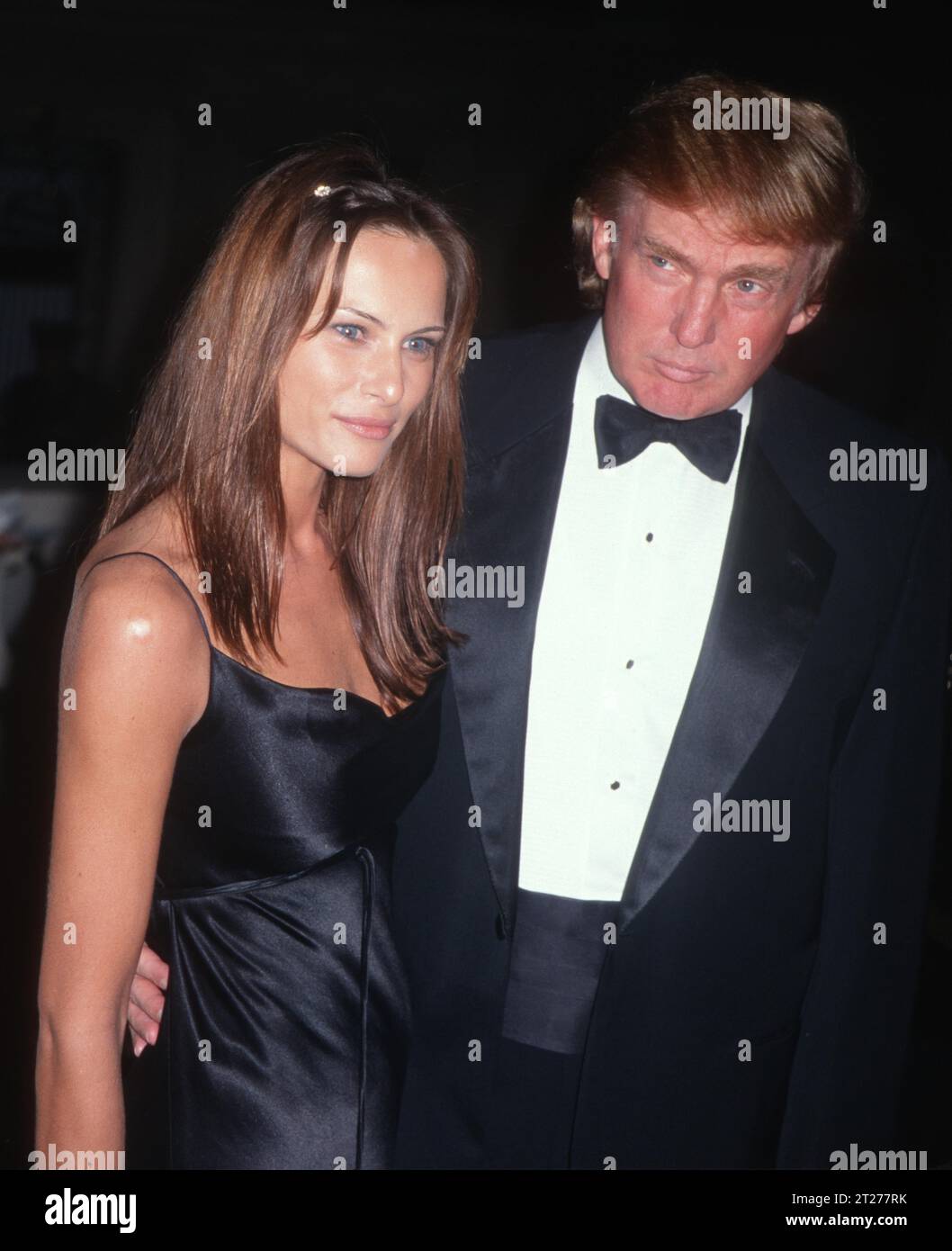 1998 Donald Trump Melania Trump John Barrett/PHOTOlink.net Stock Photo ...