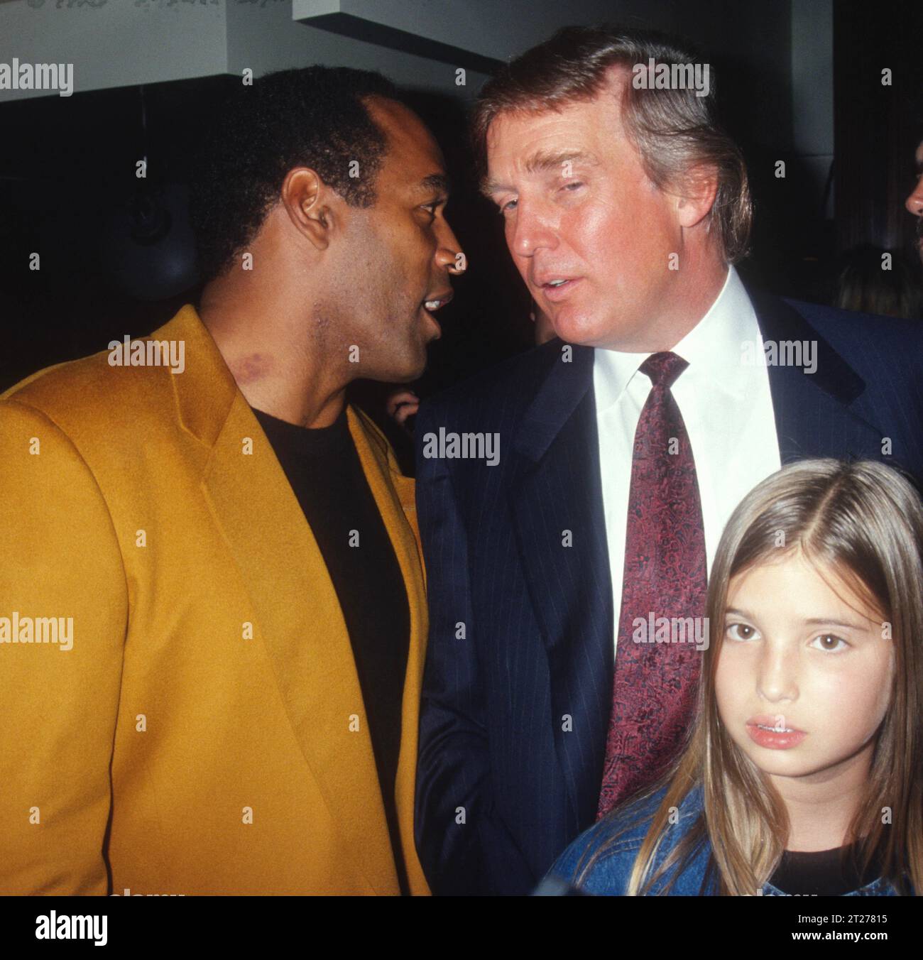 1993 OJ Simpson Donald Trump Ivanka Trump daughter John Barrett ...