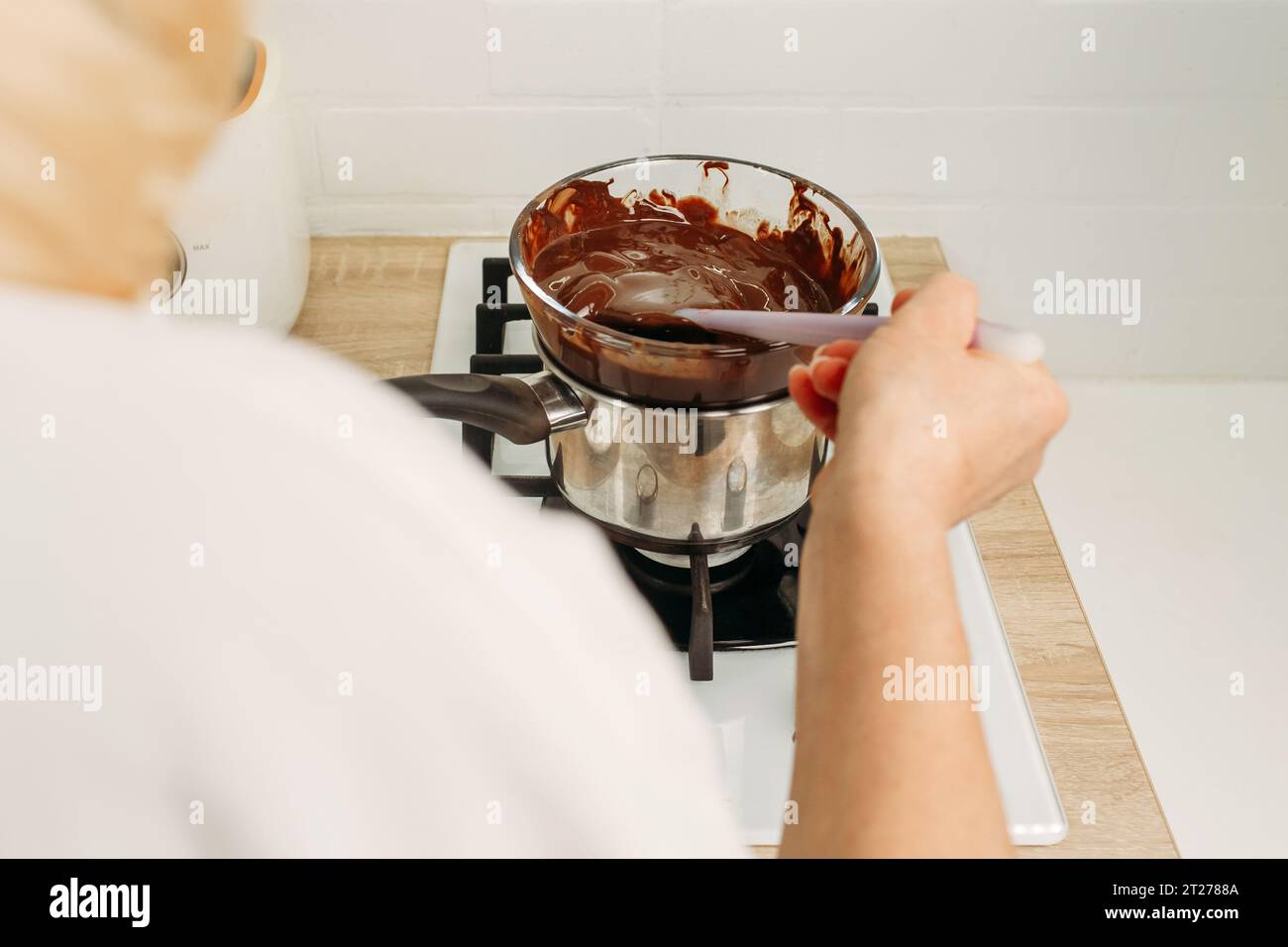 Close up pieces butter melt hi-res stock photography and images - Alamy