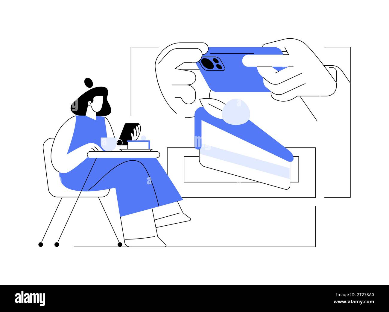 Favorite dessert isolated cartoon vector illustrations Stock Vector Image & Art - Alamy