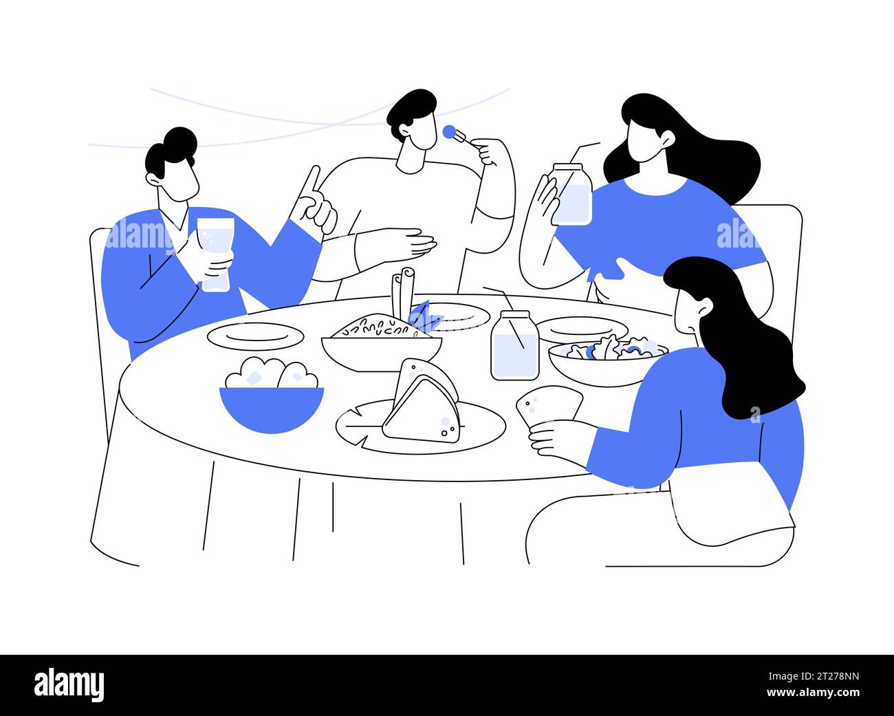 Indian restaurant isolated cartoon vector illustrations Stock Vector Image & Art - Alamy