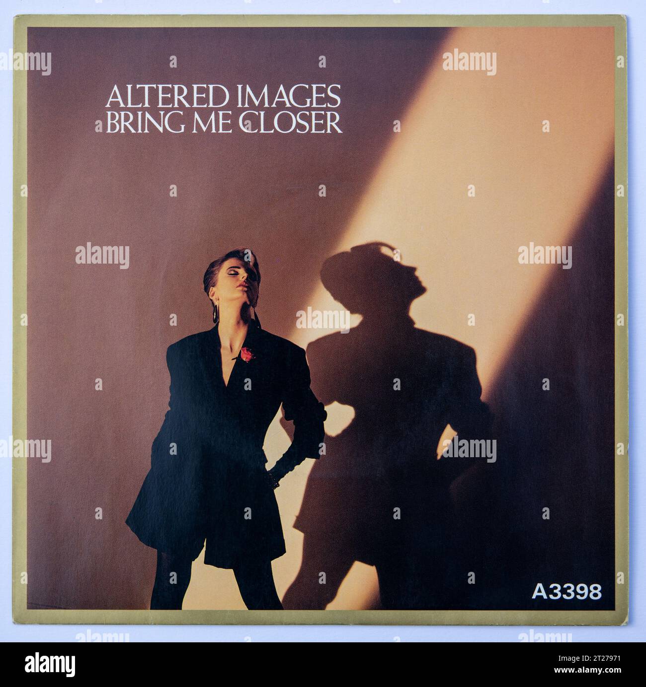 Picture cover of the seven inch single version of Bring Me Closer by ...