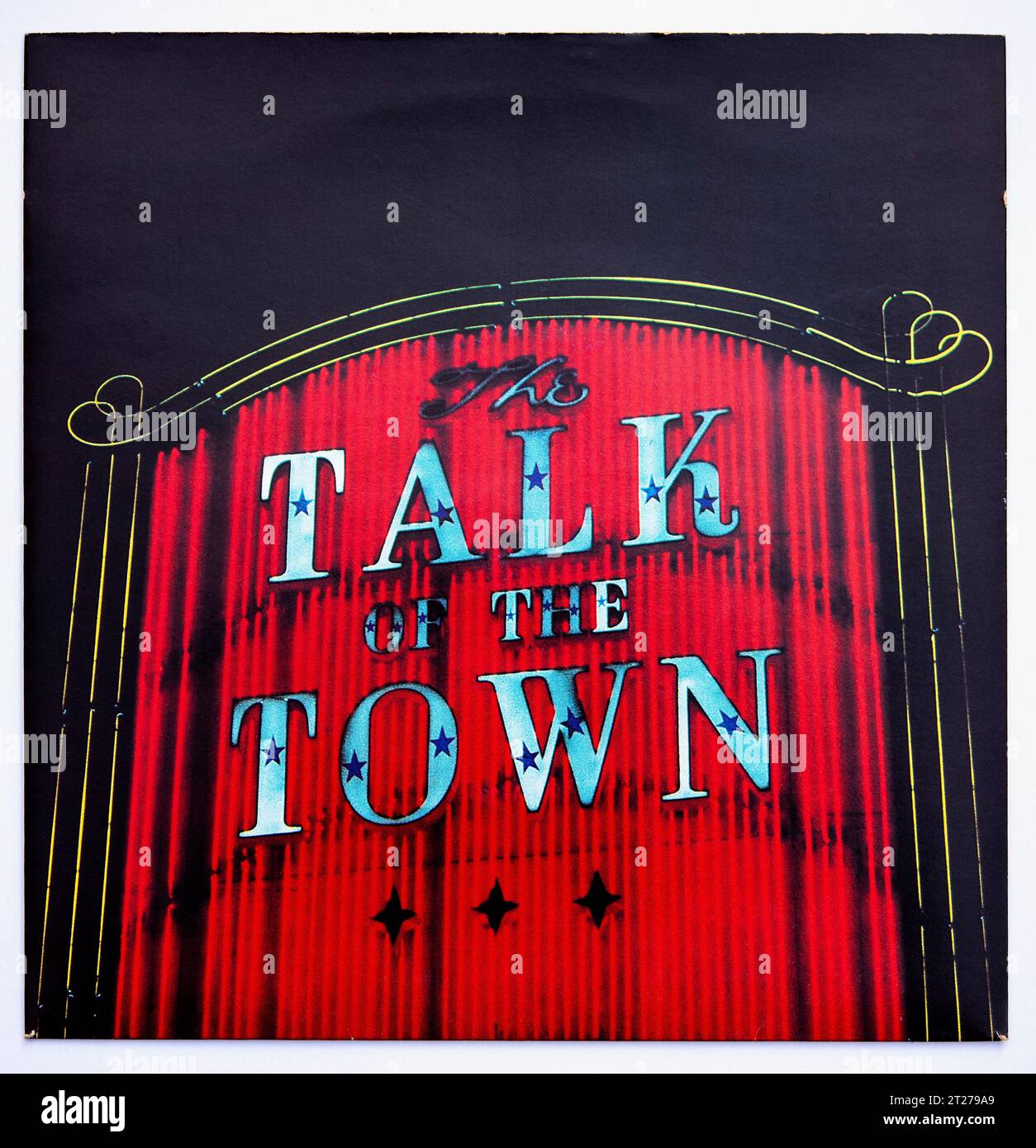 Picture cover of the seven inch vinyl version of Talk of the Town by ...