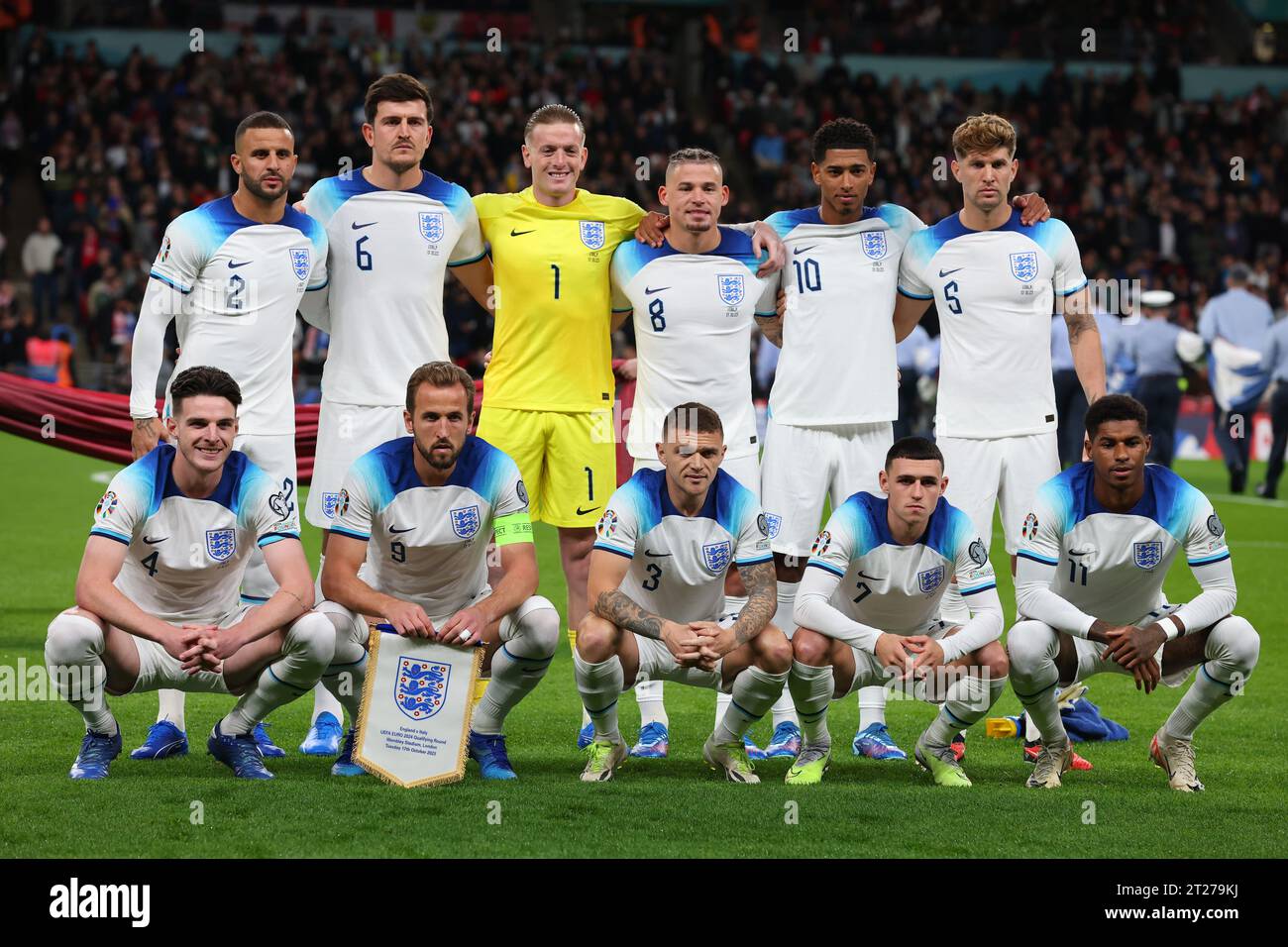 Wembley Stadium, London, UK. 17th Oct, 2023. UEFA Euro 2024 Qualifying ...
