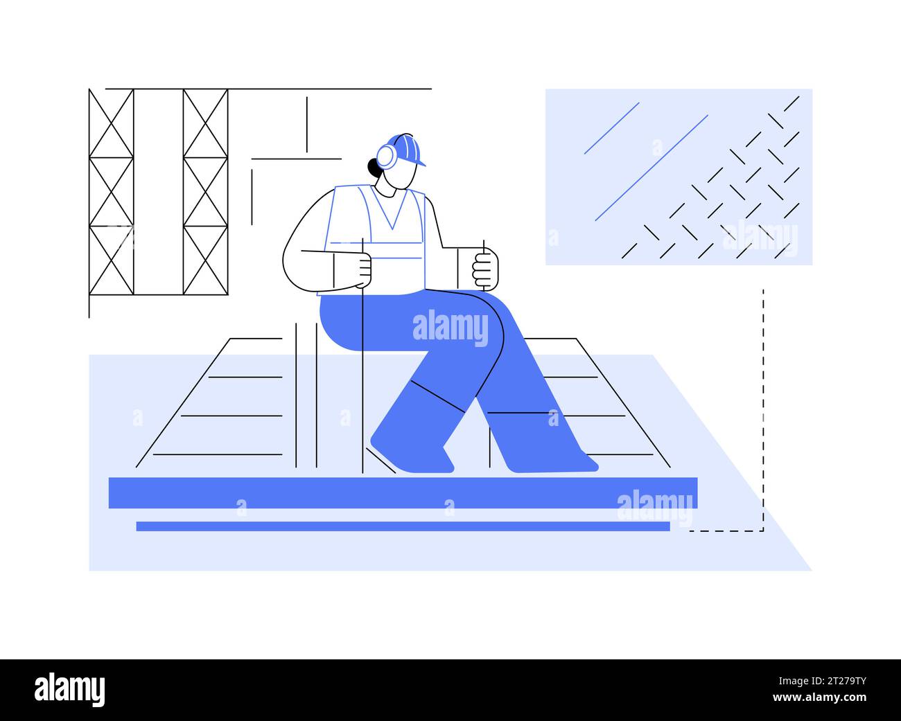 Power floating abstract concept vector illustration Stock Vector Image ...