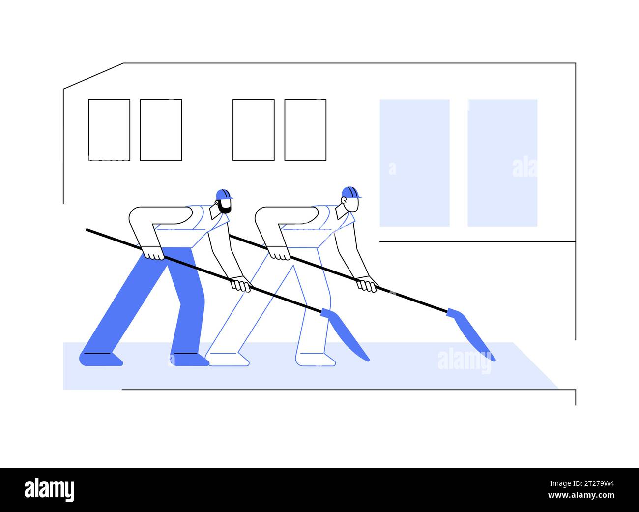 Laying floor base abstract concept vector illustration Stock Vector ...