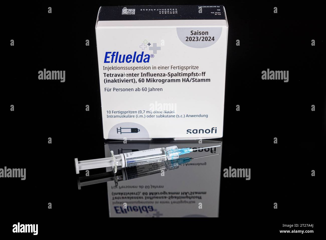 Redaktionell: Grippeimpfstoff fuer die Saison 2023/2024. Redaktionell ...