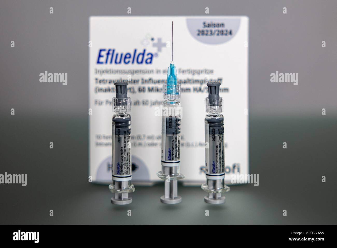 Redaktionell: Grippeimpfstoff fuer die Saison 2023/2024. Redaktionell ...