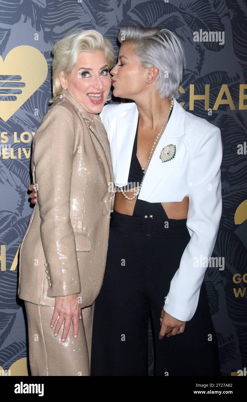 NEW YORK, NEY - OCTOBER 16: Dorinda Medley and Victoria Brito at the ...