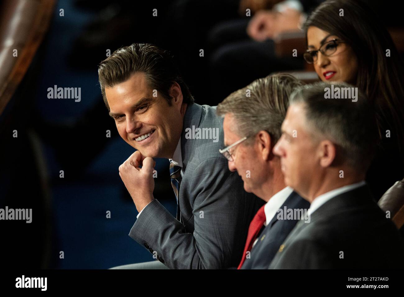 Washington, USA. 17th Oct, 2023. Representative Matt Gaetz (R-FL ...