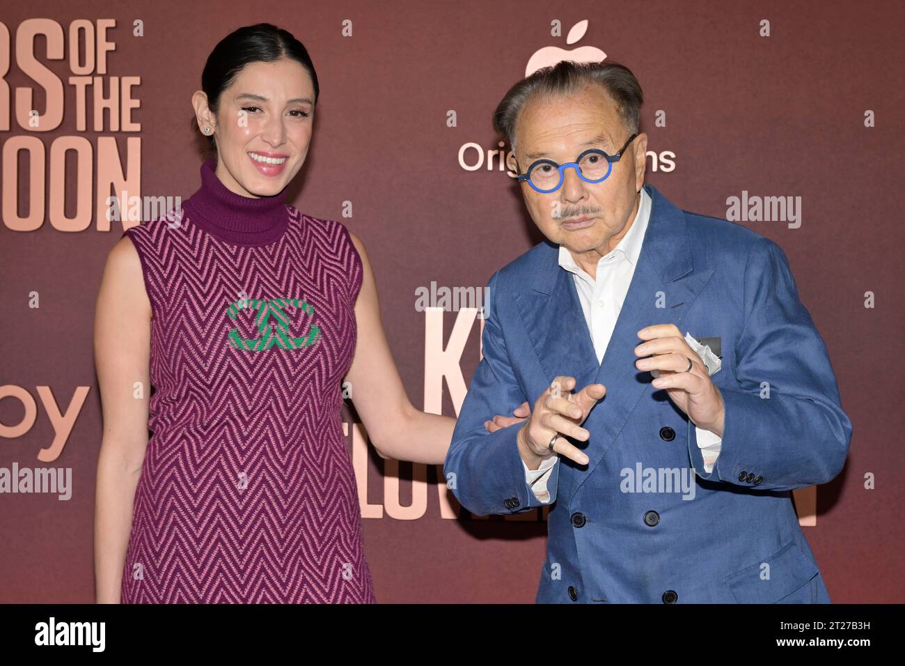 October 16, 2023, Hollywood, California, USA: Vanessa Chow and Michael ...