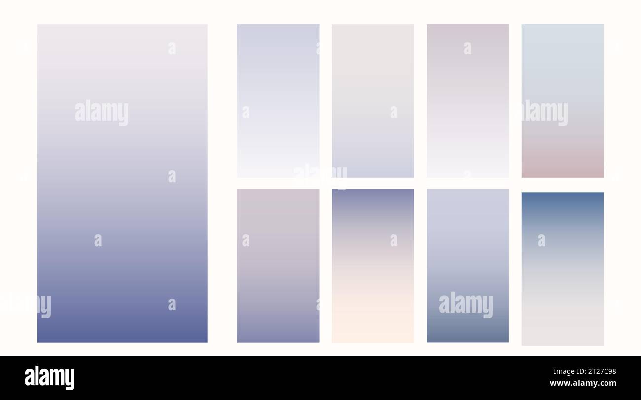 Soft color gradient background for mobile screen Stock Vector Image ...