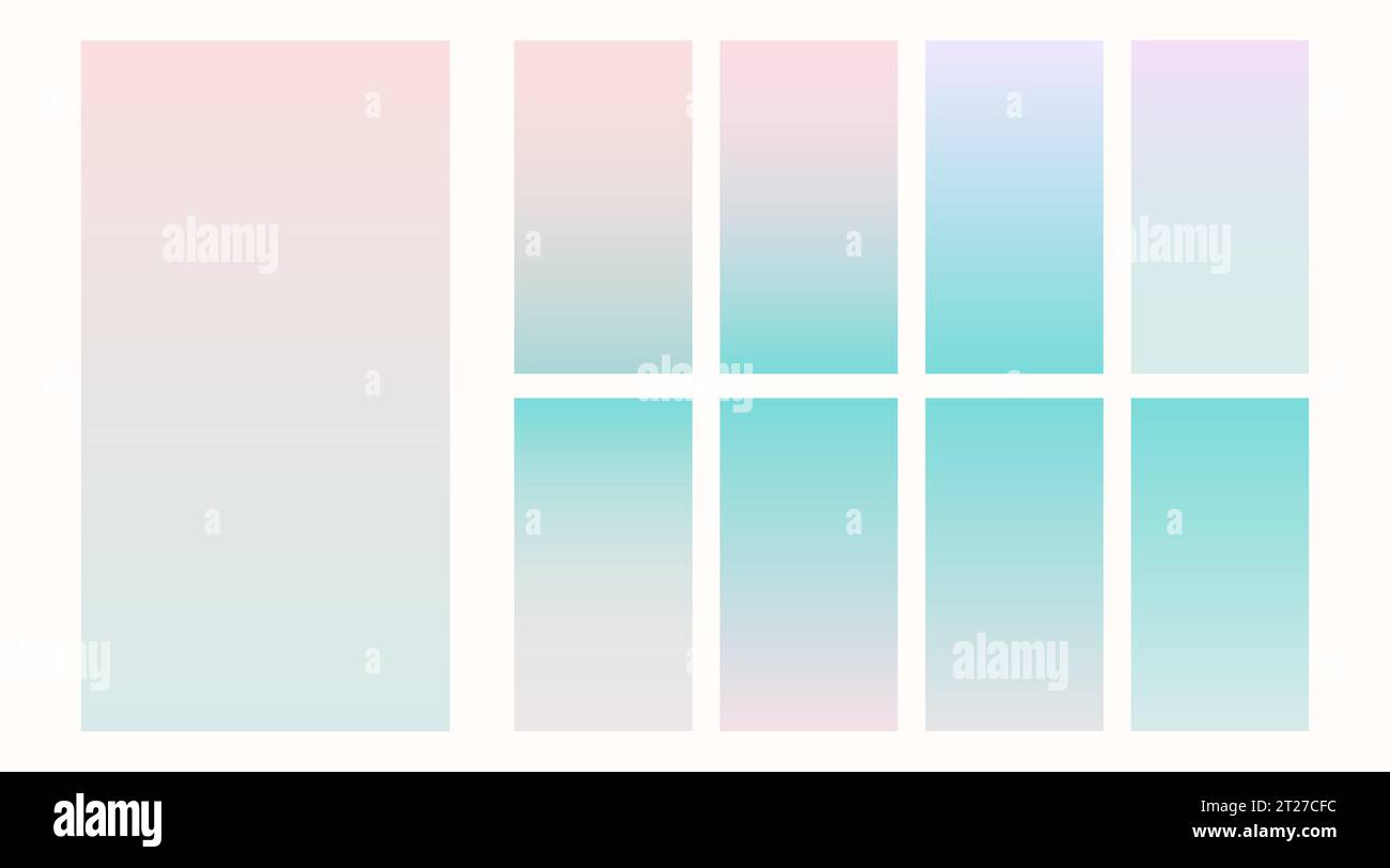 Vibrant colored winter gradient background Stock Vector Image & Art - Alamy