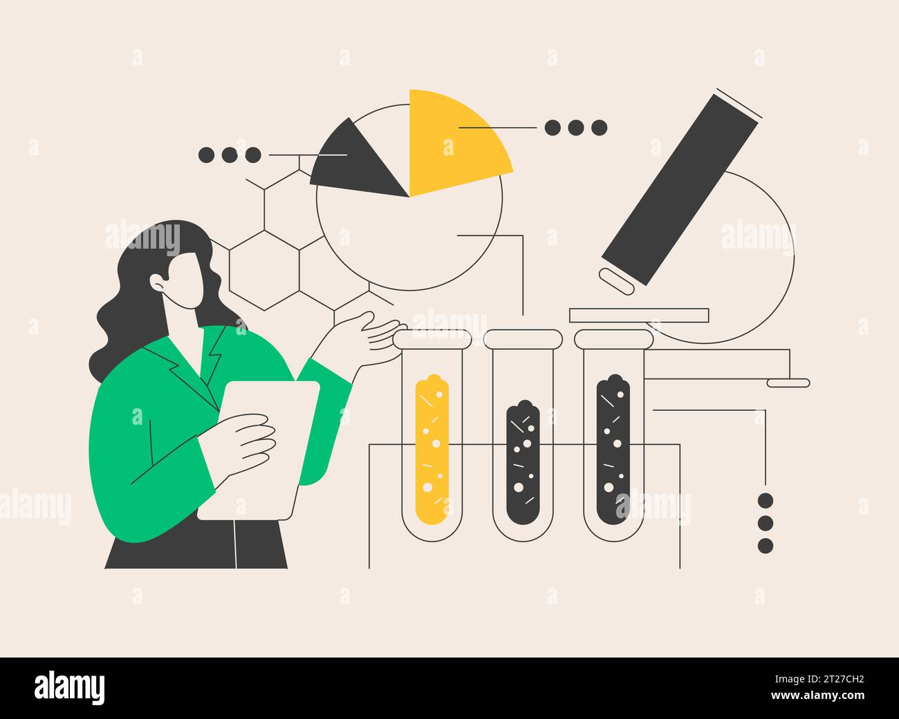Soil chemistry abstract concept vector illustration Stock Vector Image ...