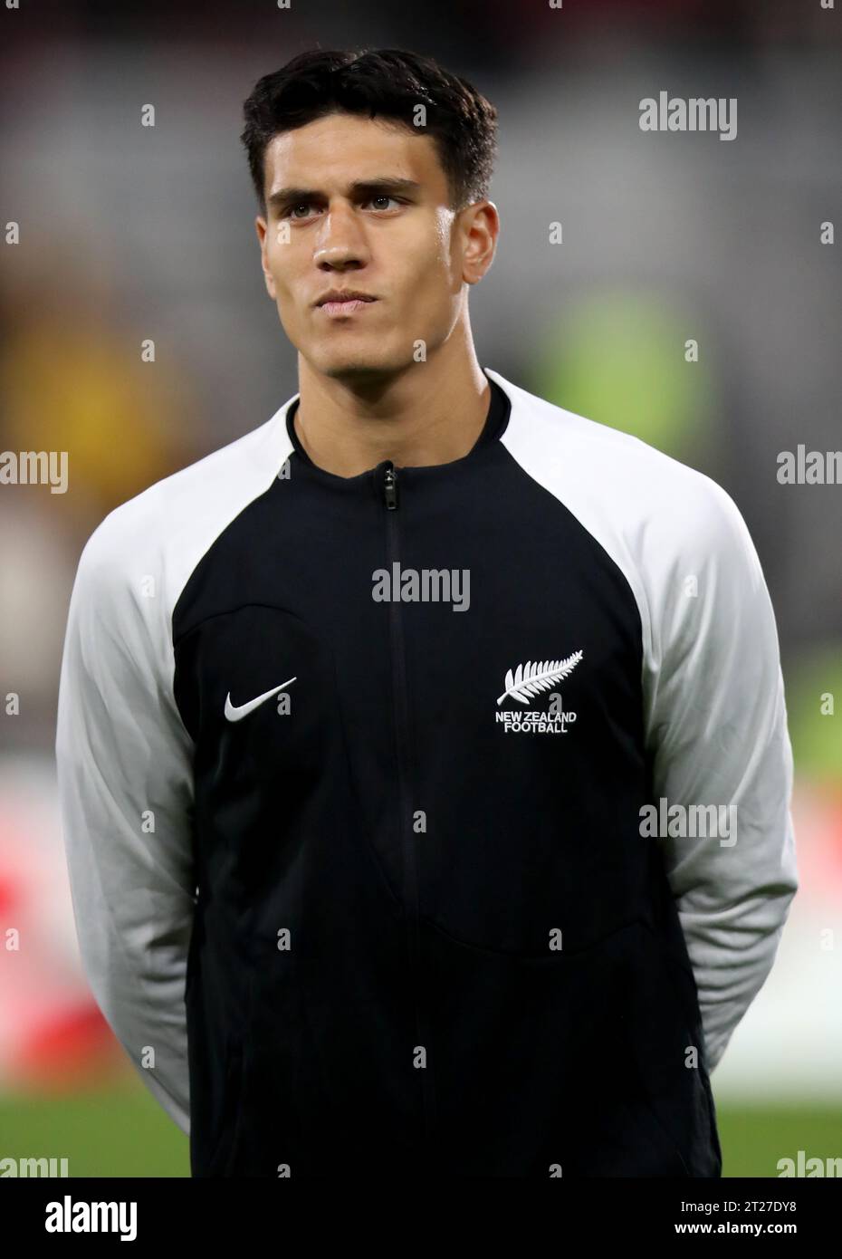 New Zealand’s Marko Stamenic lines up ahead of the international ...