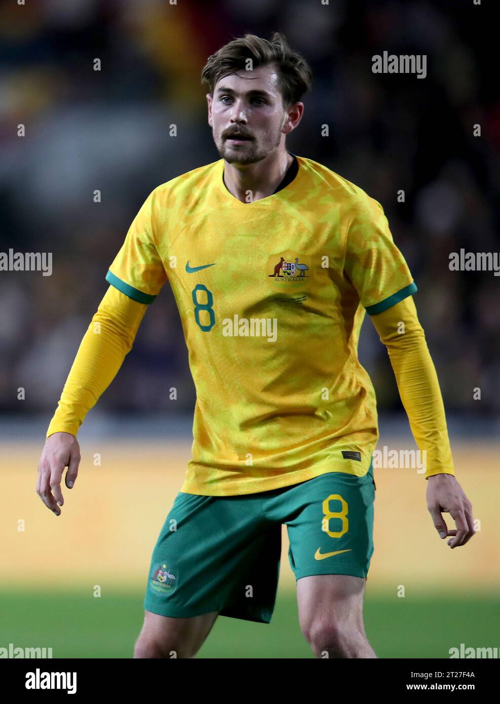 Australia’s Connor Metcalfe during the international friendly match at ...
