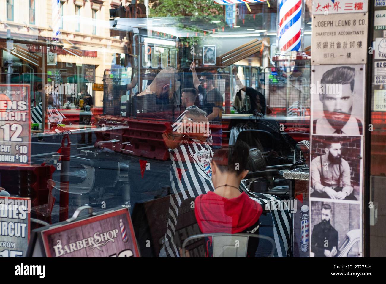 Australian barber shop hi-res stock photography and images - Alamy