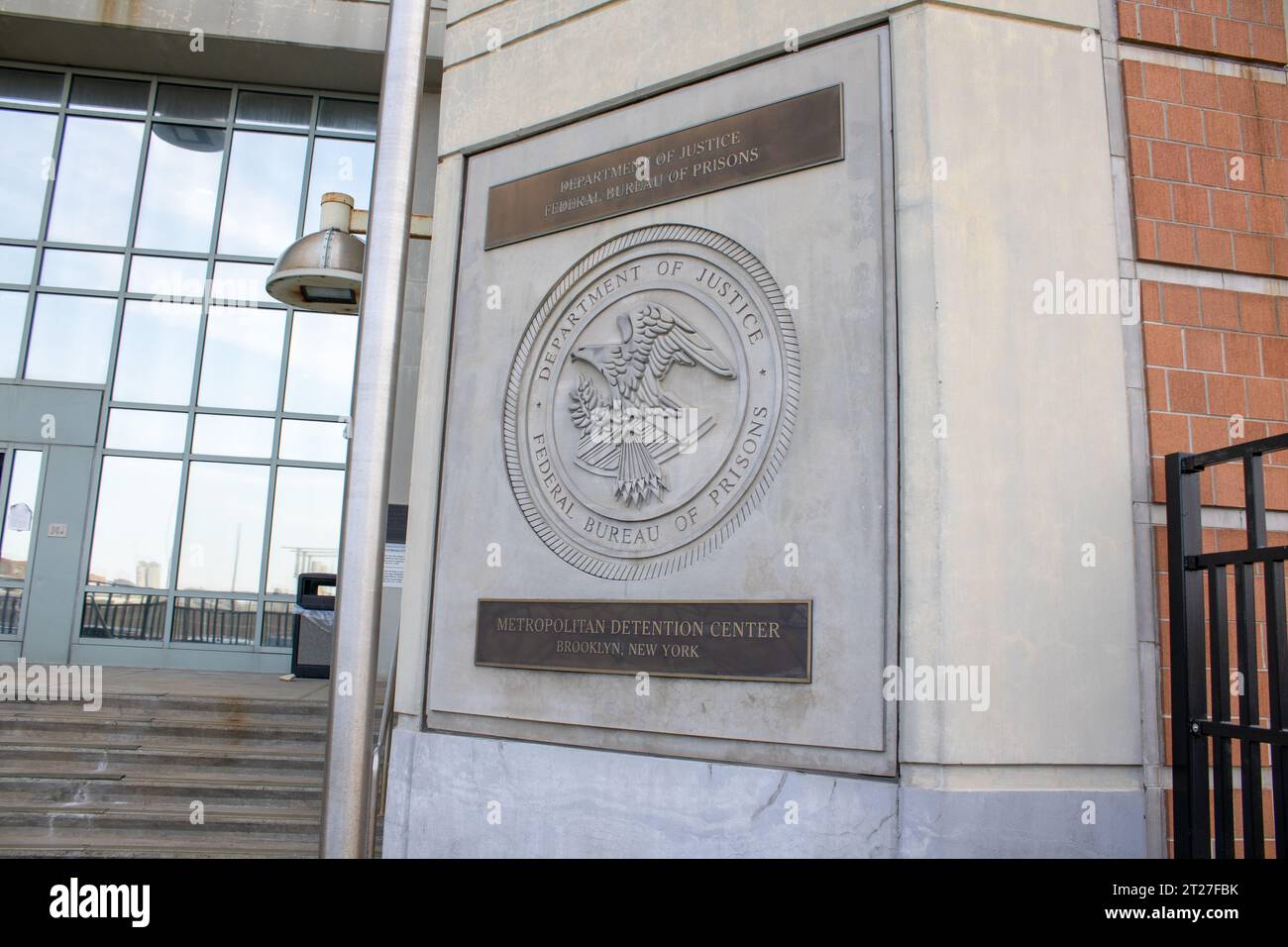 brooklyn jail mdc prison jail, federal bureau, taken in september 7 nyc ...