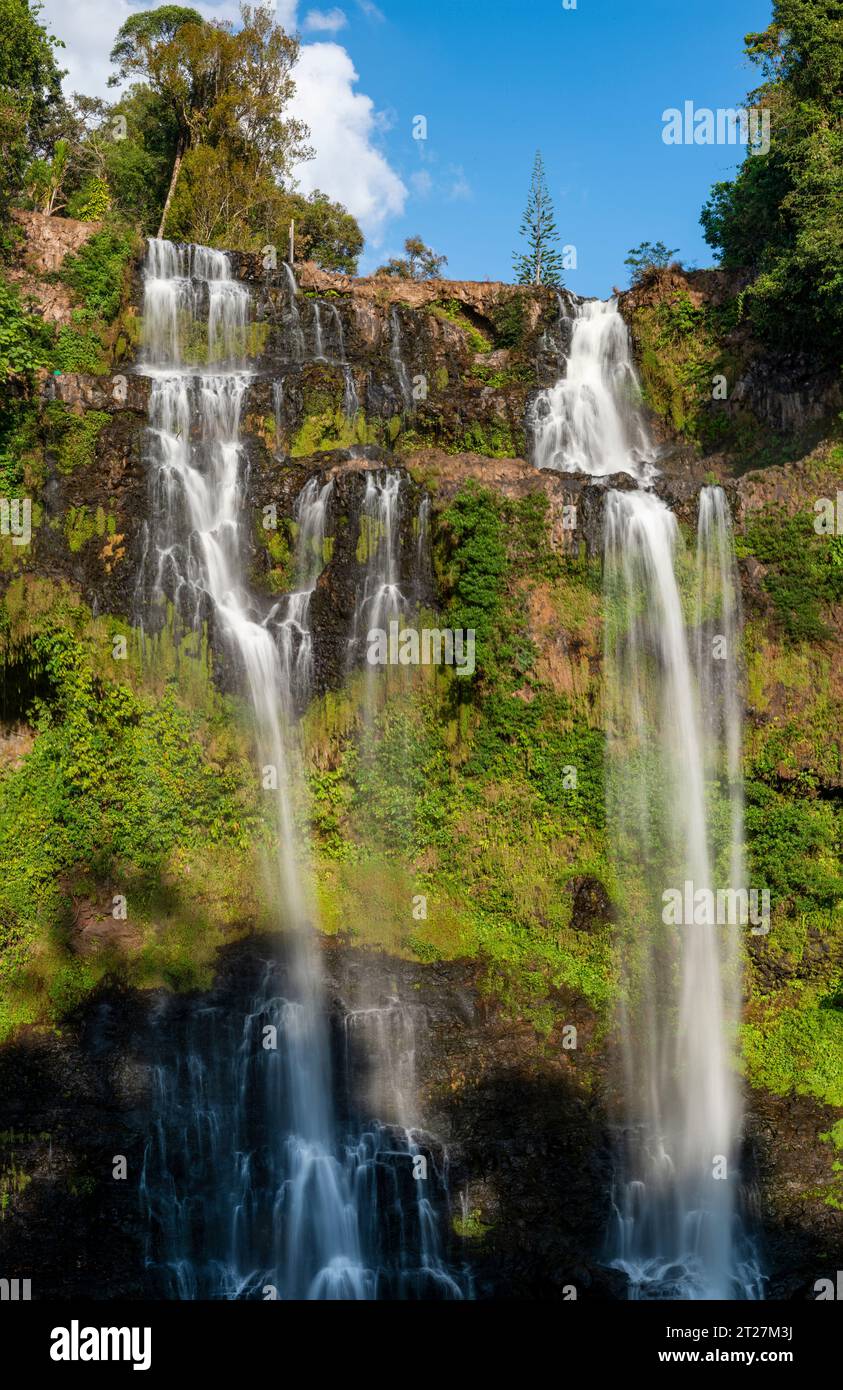 40m high,picturesque waterfall surrounded by beautiful rain forest and ...