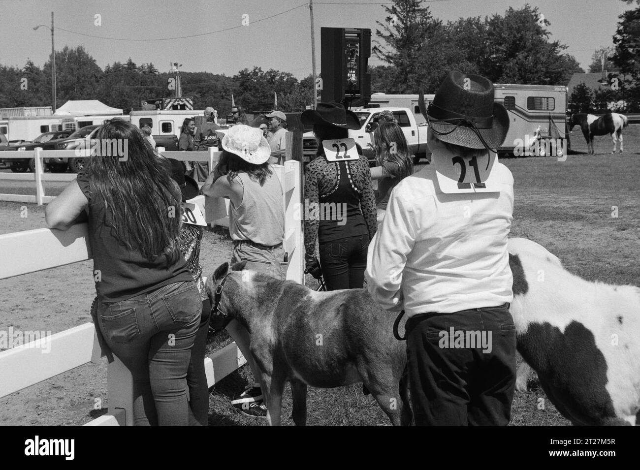 Hopkinton State Fair, New Hampshire 2023 - Young male and female ...