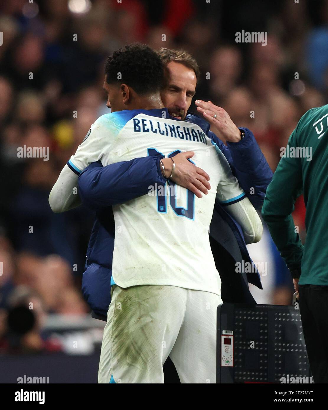 London, UK. 17th Oct, 2023. Gareth Southgate (England head coach ...