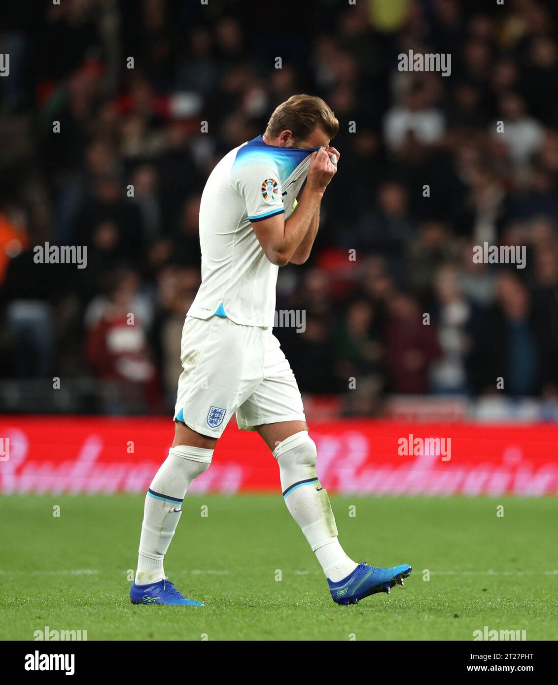 London, UK. 17th Oct, 2023. Harry Kane (E) at the England v Italy UEFA ...