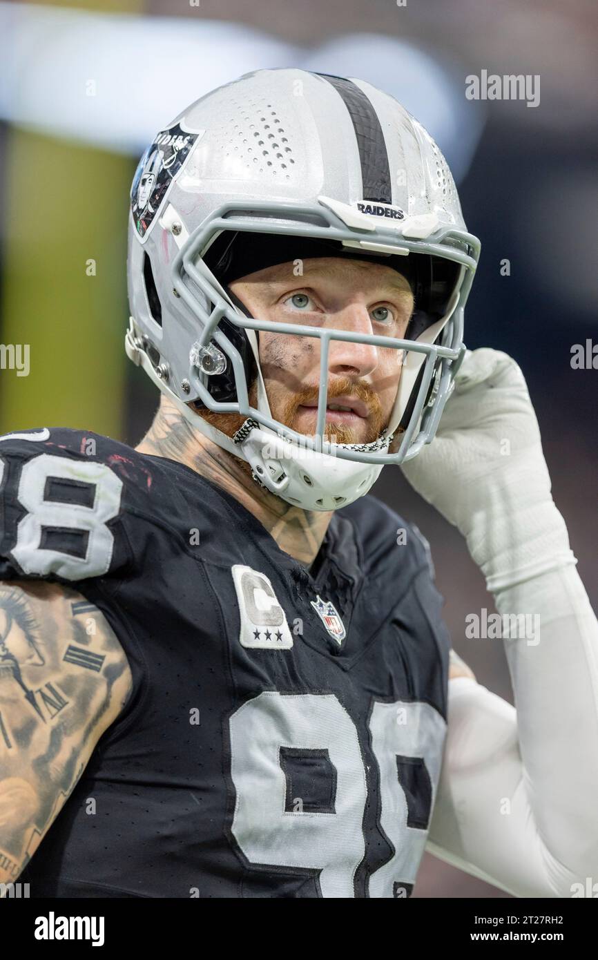 Las Vegas Raiders defensive end Maxx Crosby (98) against the New ...