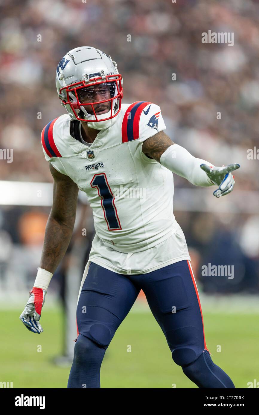 New England Patriots wide receiver DeVante Parker (1) against the Las ...
