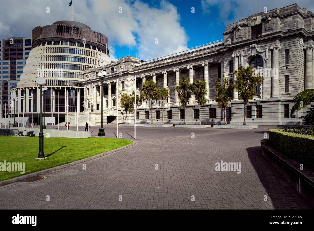 Parliaments Buildings, Wellington, New Zealand Stock Photo - Alamy