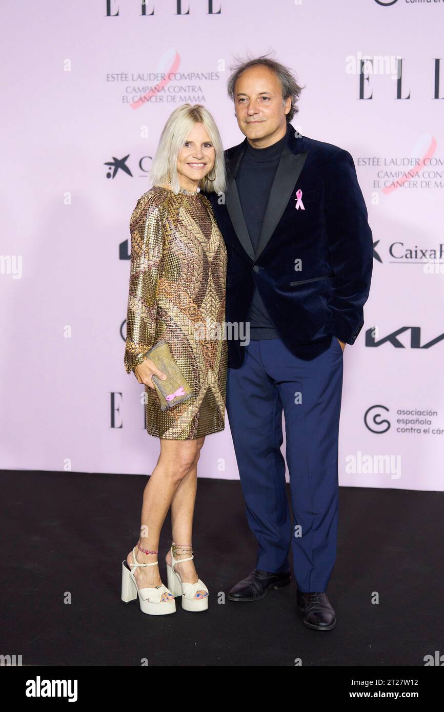 Madrid. Spain. 20231017, Narcis Rebollo, Eugenia Martinez de Irujo ...